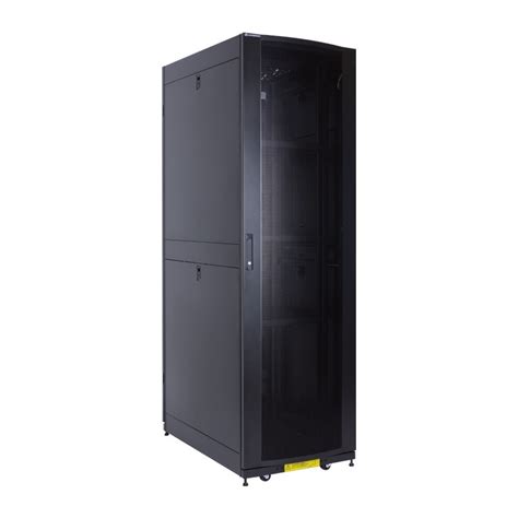 Linkbasic Rack Cabinet 19 42u 600x1100mm Perforated Steel Doors Up