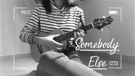 Somebody Else Ebony Day Ukulele Cover Youtube