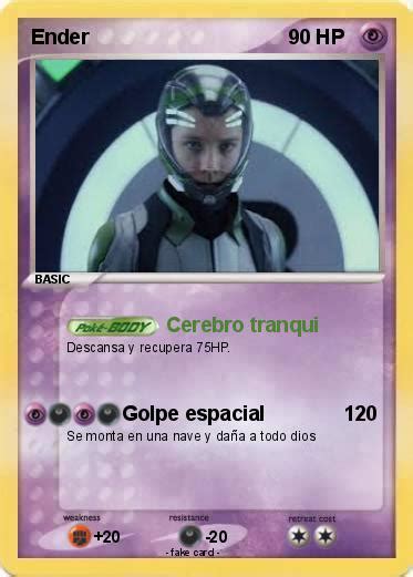 Pokémon Ender 706 706 Cerebro Tranqui My Pokemon Card