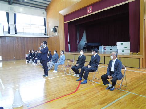 令和6年度 離任式 氷上特別支援ブログ