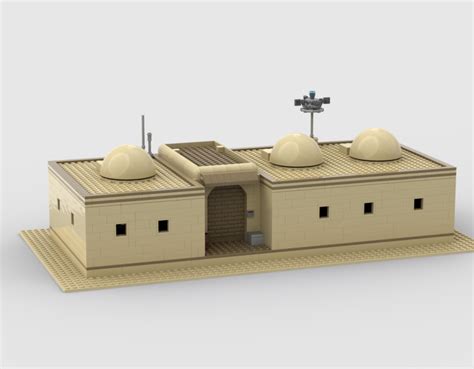 Lego Moc Tatooine House 7 By Ckinion Rebrickable Build With Lego