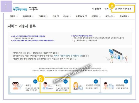 한국장학재단 국가장학금 1차 신청방법