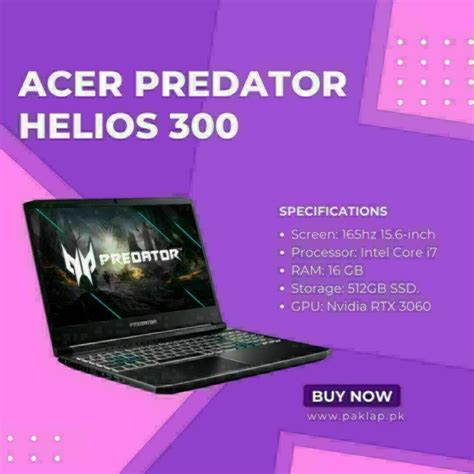 Acer Helios 300 12th Gen Price In Pakistan