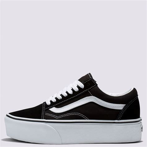 Zapatillas Urbanas Mujer Old Skool Stack Vans Negro Vans