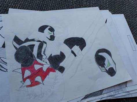 Found Some Really Old Spawn Art I Made R Spawn