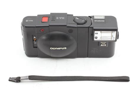 【やや傷や汚れあり】★必見！稼働品★ Olympus オリンパス Xa2 コンパクト フィルムカメラ A11 フラッシュ 付きの落札情報詳細