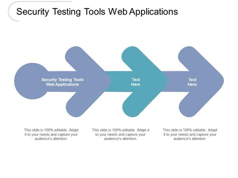 Security Testing Tools Web Applications Ppt Powerpoint Presentation Outline Samples Cpb