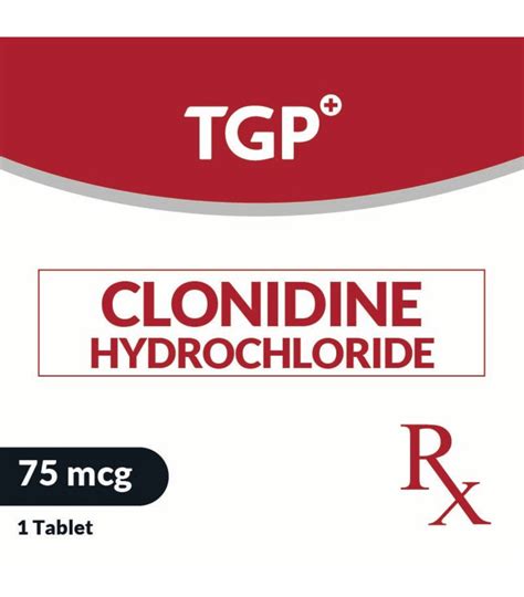 Tgp Clonidine Hcl Tab 75mcg
