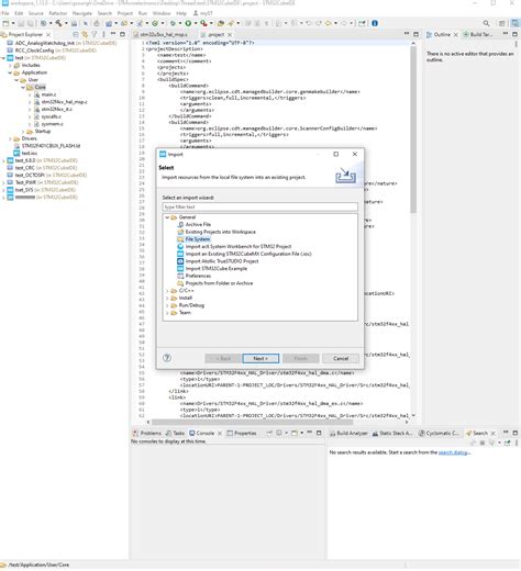 Solved Adding A File Inc Stmicroelectronics Community