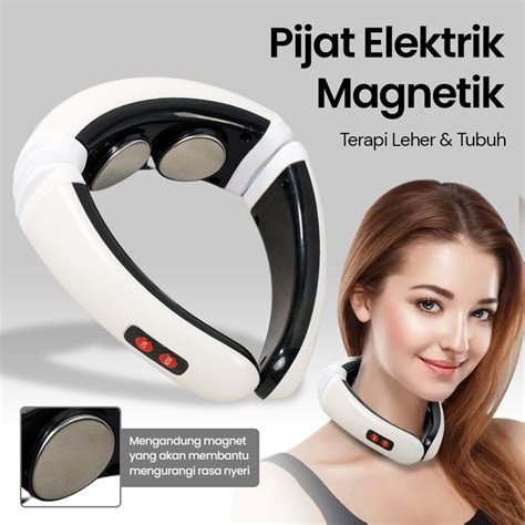 Jual Alat Pijat Leher Elektrik Magnetik Cervical Vertebra Terapi Leher