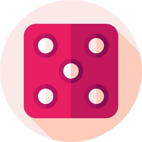 Pink Dice Clipart 6