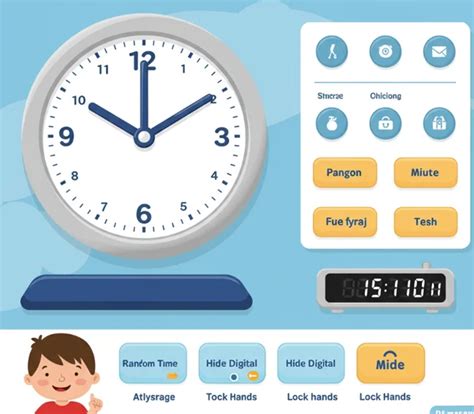 Fun Clock Games Interactive Tool Time Telling Activities