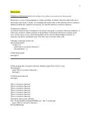 Understanding Recursion In Programming A Comprehensive Study Course Hero