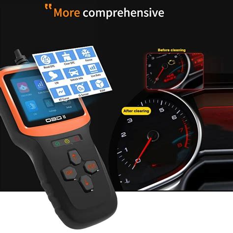 자동차 스캐너 기계 V317 컬러 스크린 Obd2 진단 도구 자동차 코드 리더 엔진 오류 확인 자동차 수리 도구