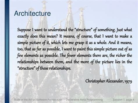 Ppt Advanced Oosa State Of The Art On Software Architecture