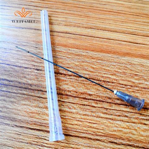 Hyaluronic Acid Injection Blunt Needle 25g 50mm Cannula Micro China