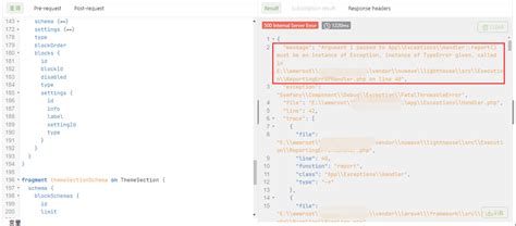 在 Laravel 6、lighthouse 中，报错：argument 1 Passed To Nuwavelighthouse
