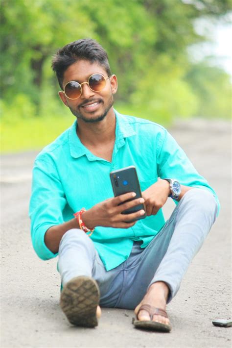 Model Posing With Cellphone On Road Pixahive