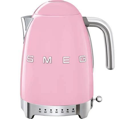 SMEG 50 S Retro Style KLF04PKUK Jug Kettle Pink Fast Delivery Currysie