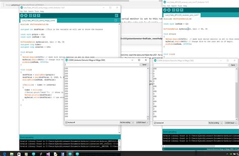 Communication Arduino Arduino With Apc V Potentiometer LedFade Need Help Programming
