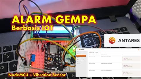 Alarm Gempa Berbasis IOT YouTube
