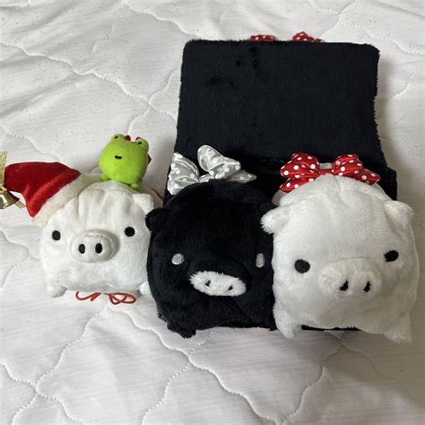 モノクロブー ぬいぐるみセット メルカリ
