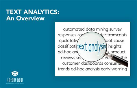 text analytics an overview latentview analytics