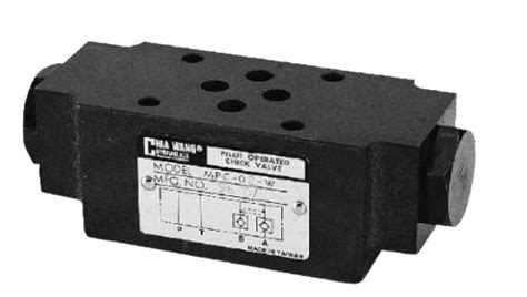 Pilot Operated Check Valve HVK Systems Marketing Pvt Ltd