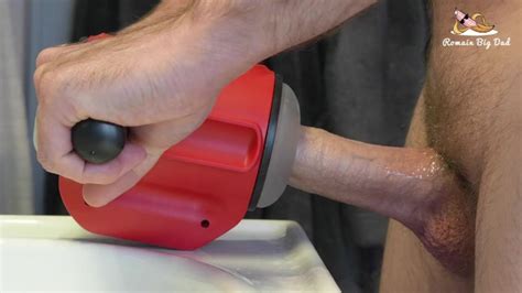 Calvin 9 Thrusting And Vibrating Massage Training And Masturbator 2 In 1