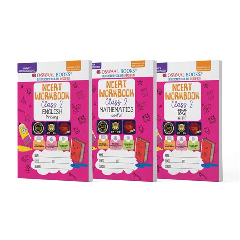 Ncert Workbook Class 2 Hindi Saarangi English Mridang And Mathematics Joyful For Latest Exam