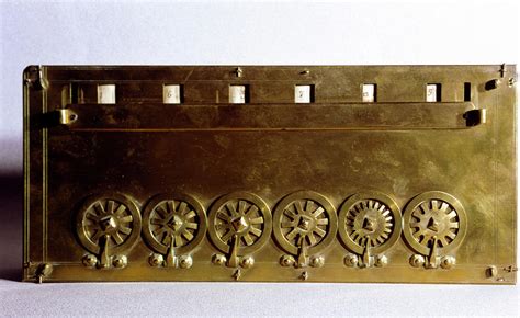 A Pascaline Photograph By Science Photo Library Pixels