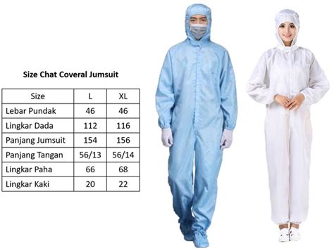 Promo Baju Anti Static Wearpack Anti Static Jumpsuit Baju Kerja Clean Room Kota Bekasi ARTO