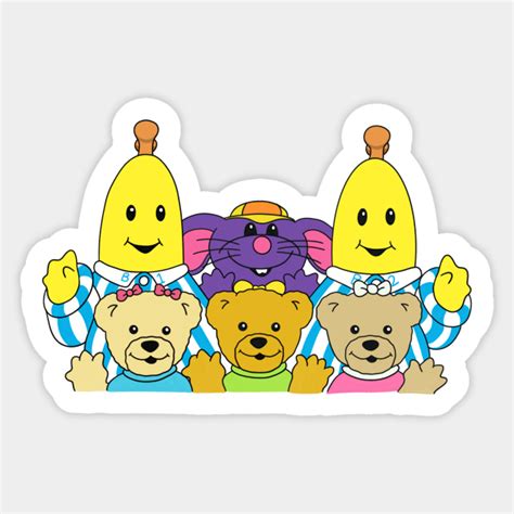 Bananas In Pajamas Pyjamas B1 B2 Nostalgic Retro Vintage 90s Cartoons Sticker Teepublic