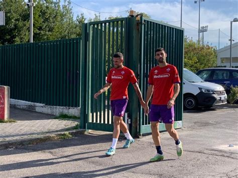 Video Fv La Squadra Allo Stadio Out Sottil Jovic