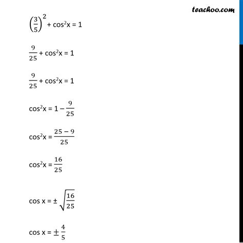 Example 25 If Sin X 3 5 Cos Y 12 13 Find Sin X Y
