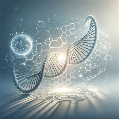 A 3d Rendering Of A Dna Helix Showcasing The Intricate Complexity Of Life Stock Image Image