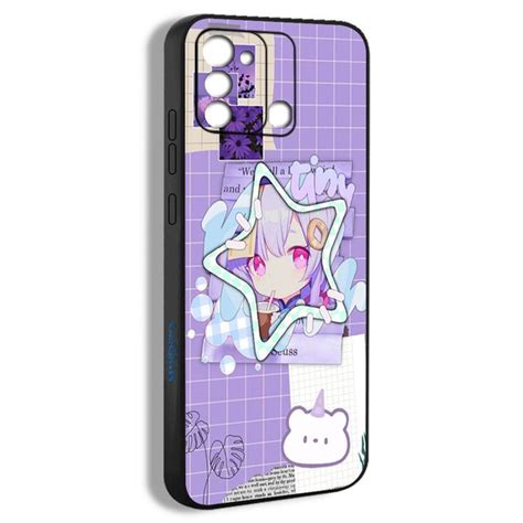 чехол для смартфона Подходит для Tecno Spark 8c Цици Геншин Yby81 купить с доставкой по