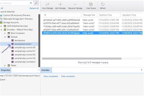 Azure Queue Storage Message Not Getting Saved In The Right Queue On
