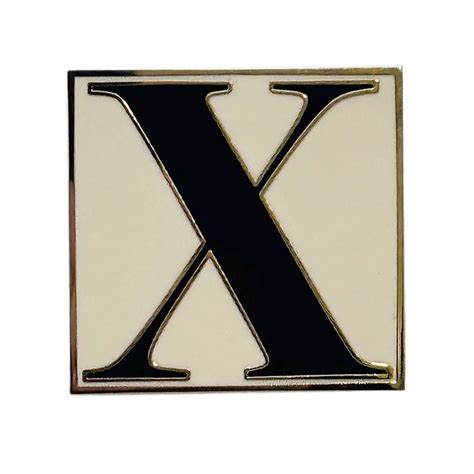 X” Pin Jewelry Met Opera Shop