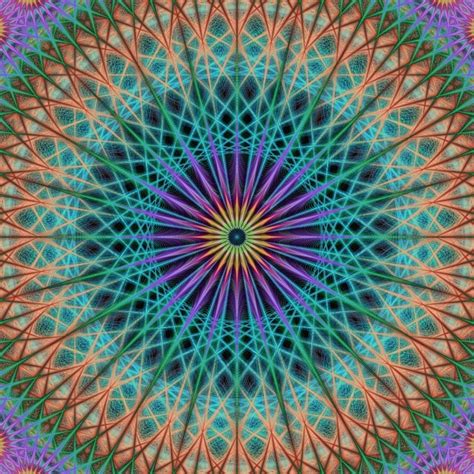 free vector fractal background design