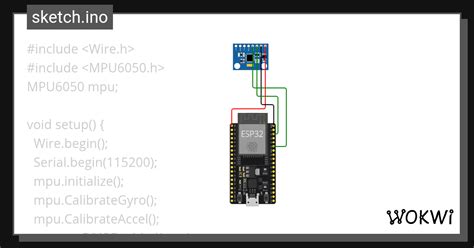 Accandgyro Wokwi Esp32 Stm32 Arduino Simulator