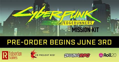 The Cyberpunk Edgerunners Mission Kit Pre Order Date Is Announced R