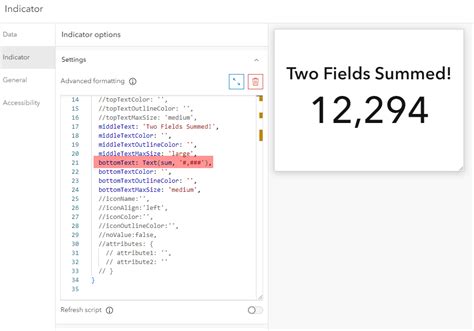 Dashboards That Pop Indicator Hacks Esri Community