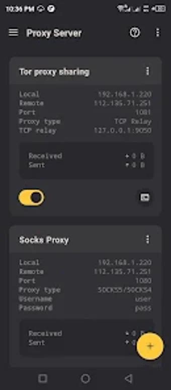 proxy server mobile as server for android download