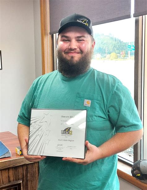 Brod Receives Road Scholar Award Bonners Ferry Herald