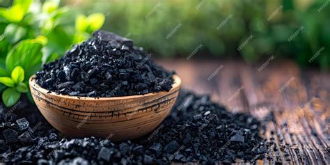 Premium Photo Biochar Soil Additive For Carbon Sequestration Against