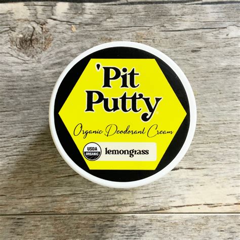 Organic Deodorant Stick Lemongrass Rosemary Bubble And Bee