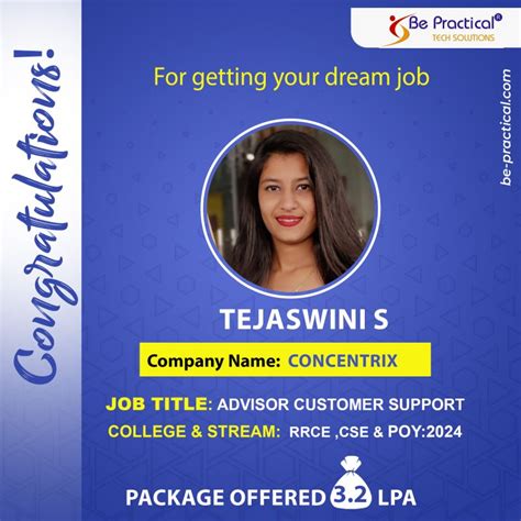 Be Practical Tech Solutions On Linkedin Congratulations Gotjob Associateengineer Placement