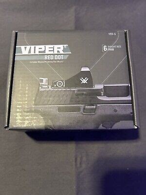 Vortex VRD 6 Viper Red Dot 6MOA Pic Rail Mount N I B Fast Worldwide