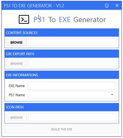 damien van robaeys on linkedin ps1 to exe generator create an exe for your ps1 scripts and